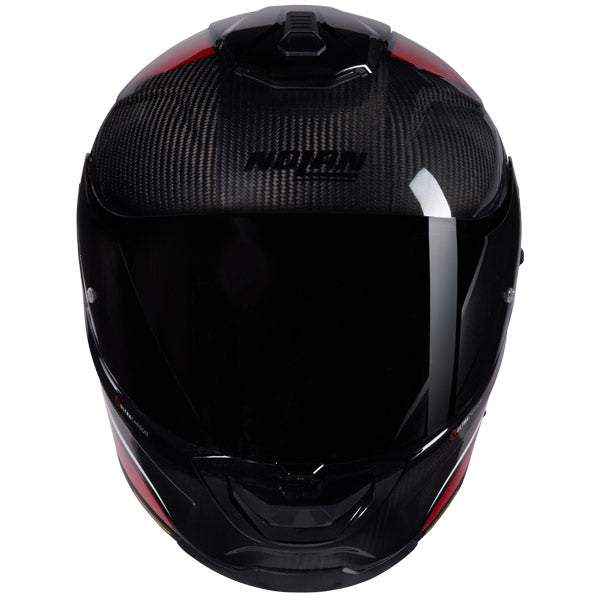 Nolan Xseries X903 Ultra Carbon Full Face Helmet - Intrigo white/black ...
